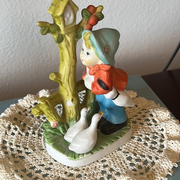 Artmark | Art | Alpine Kids Artmark Fine Porcelain Bisque Boy Ducks ...